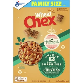 Wheat Chex Cereal Whole Grain, 14 oz - Walmart.com