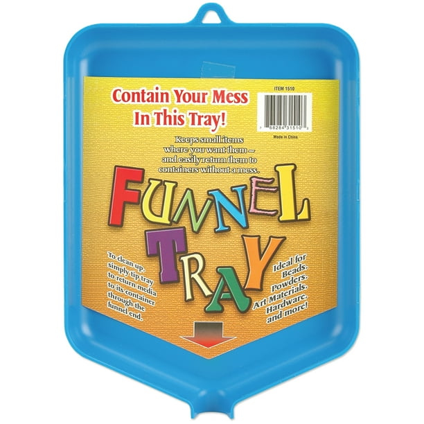 Tidy Crafts Funnel Tray, 6" x 8" - Walmart.com