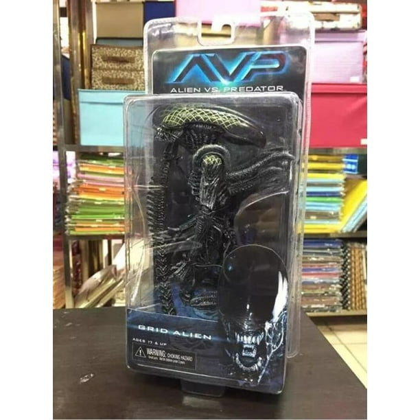 Aliens vs Predator Grid Alien Xenomorph translúcido prototipo templado ...