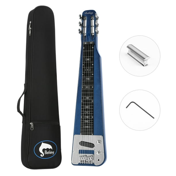 Batking Lap Steel Guitar, Electric Slide Guitars 6 String Slotted ...
