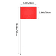 20pcs Red Marking Flags for Lawn, Lawn Marking Landscape Flags ...