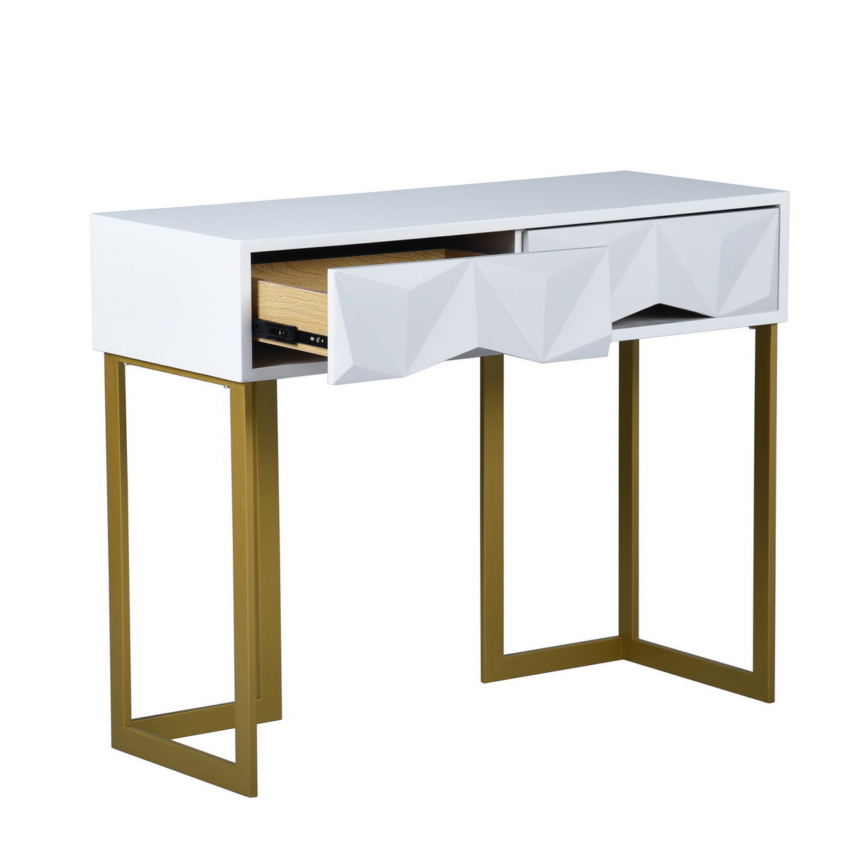 HouseInBox Make Up Vanity Table 39 White Vanity Desk With Drawers
