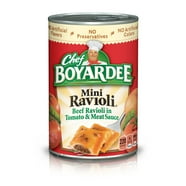 Chef Boyardee Overstuffed Beef Ravioli, 15 oz - Walmart.com