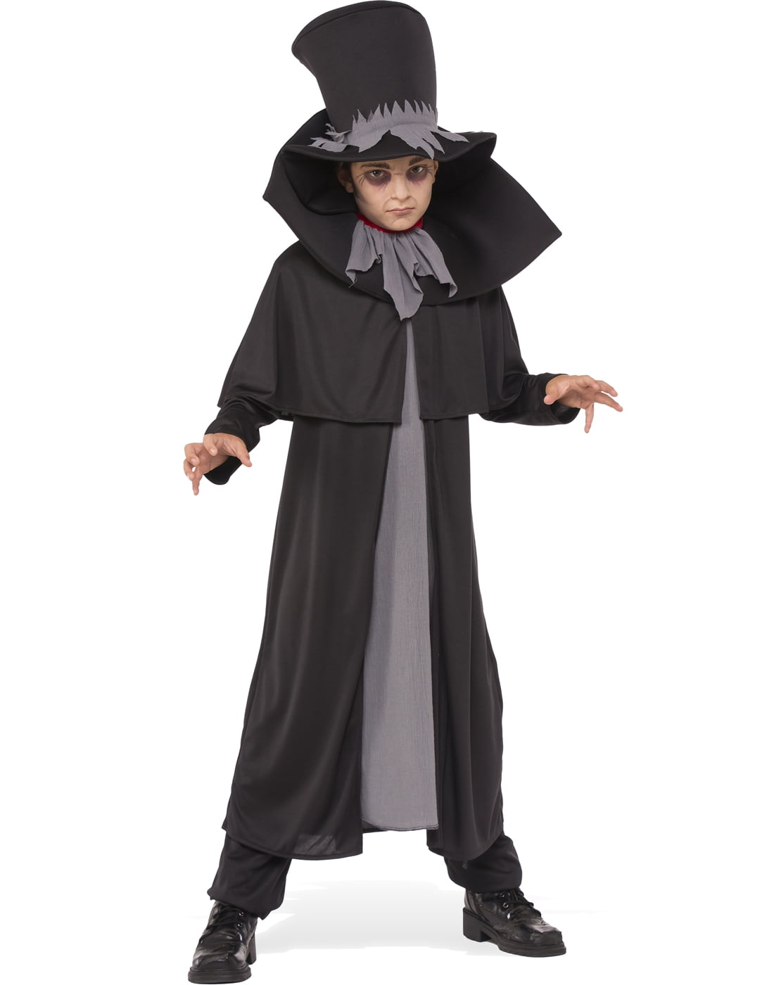 Dapper Death Boy Child Grim Reaper Ghost Ghoul Halloween Costume-S ...
