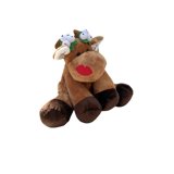 Morris Mistletoe Christmas Moose Plush Toy - By Ganz ( 10in tall ...