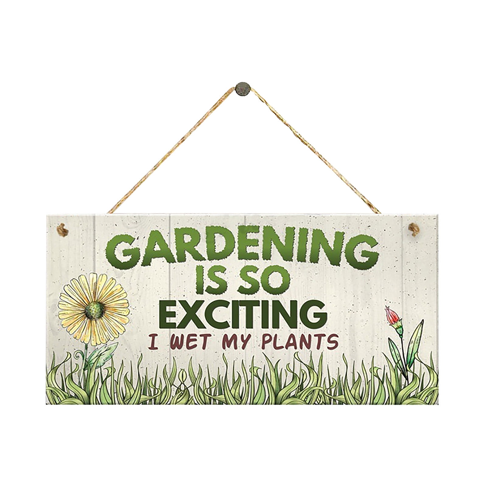 Click here for Wolfast Funny Novelty Garden Plaque Gardening Sign... prices