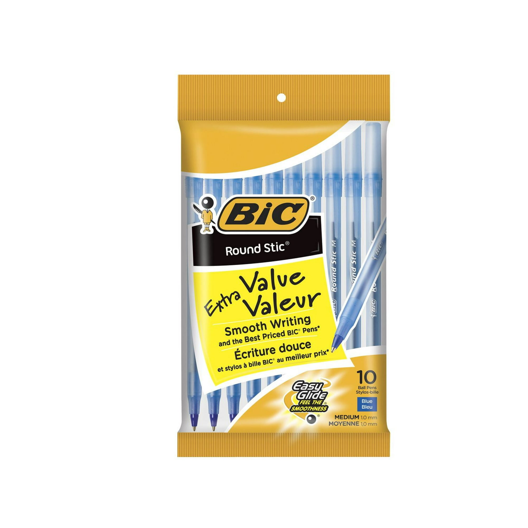 Click here for Bic Round Stic Extra Value Blue Ballpoint Pens  Me... prices