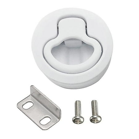 2" Round Locking Flush Pull Latch Replacement Plastic For Rv Marine ...