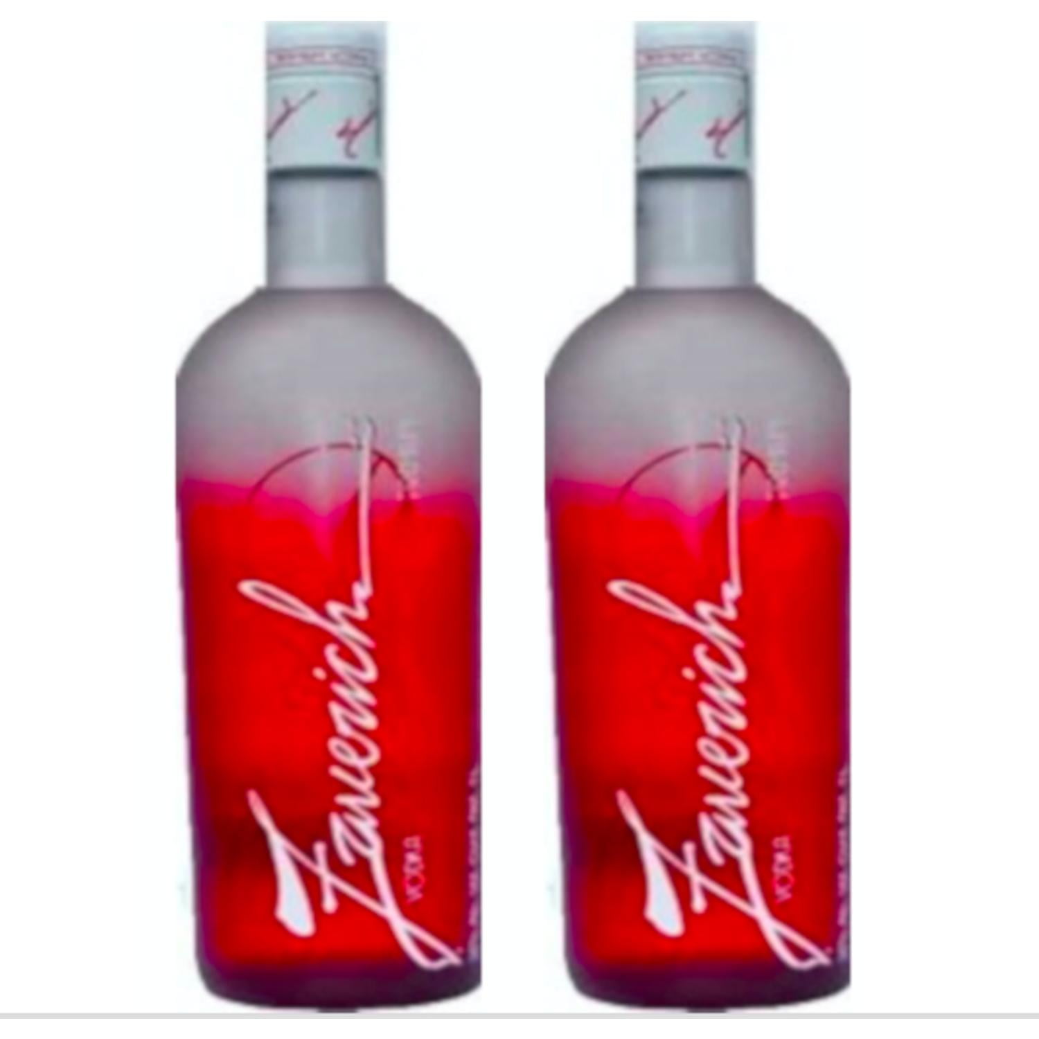 Pack de 2 Vodka Zaverich Red Berry 1 L Zaverich Red Berry | Walmart en ...
