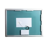 Zeek 48"x36" Backlit LED Rectangular Bathroom Wall Mirror MA4836 ...