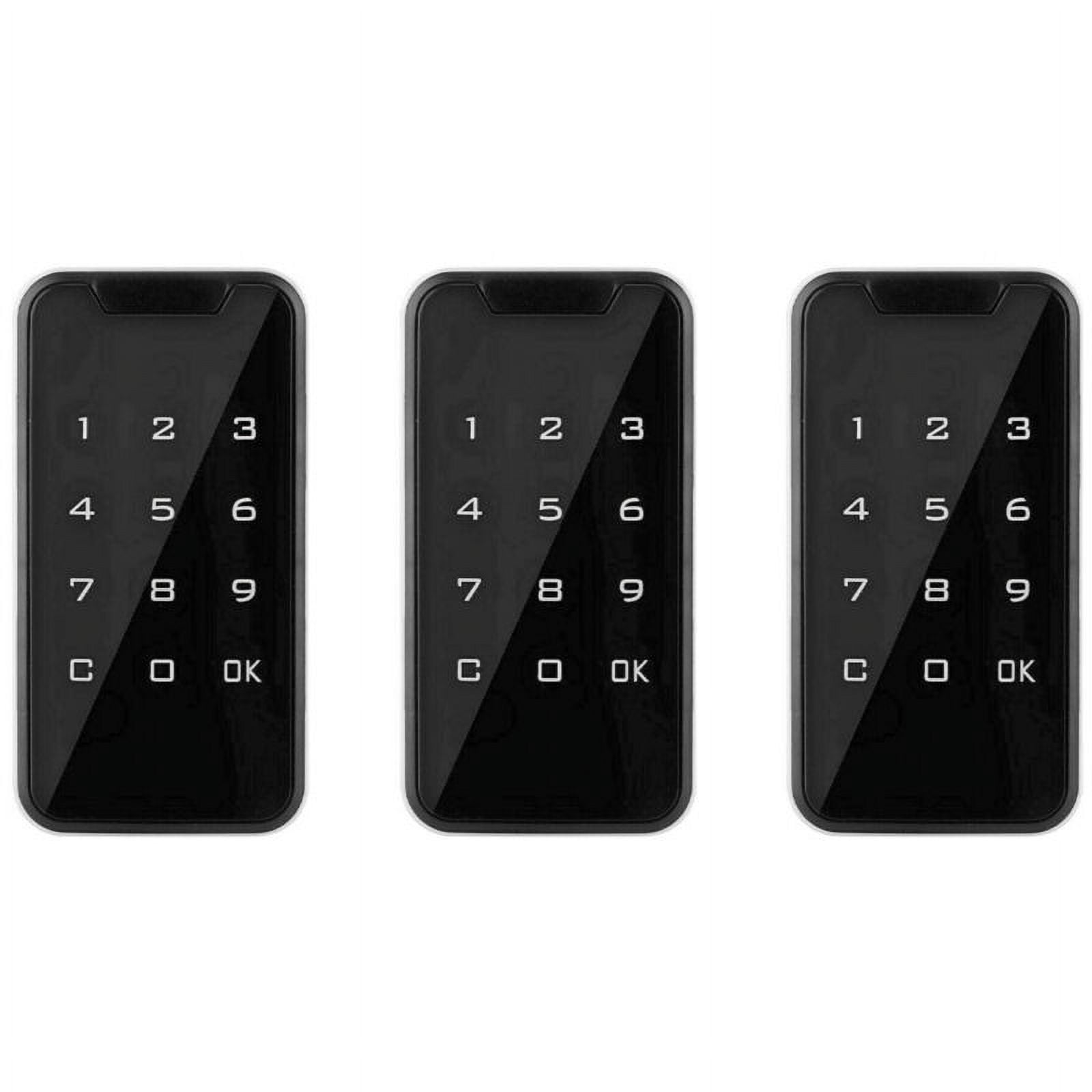 3x Llave digital sin contraseña Prensa electrónica de huellas ...