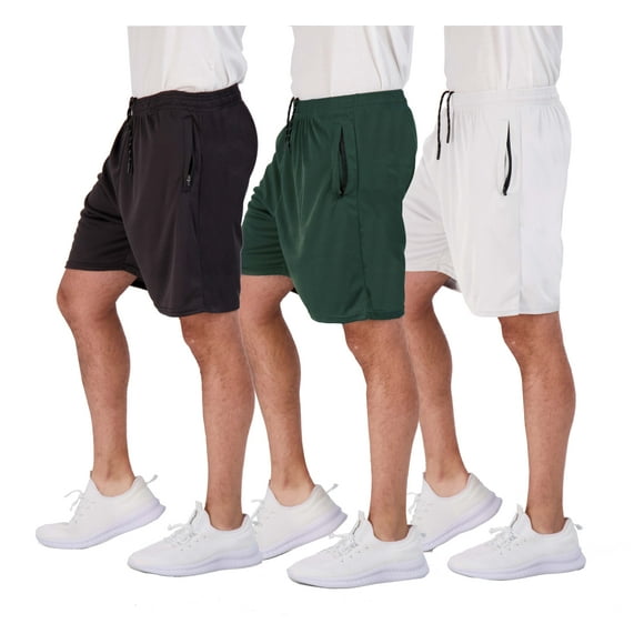 Zipper Pocket Shorts Men