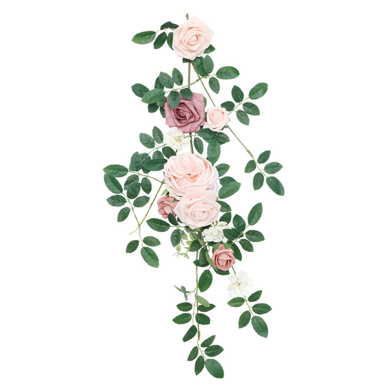 Boda Pasillo Decoración Celebración Pews Flor Para Boda Entrada Pared ...