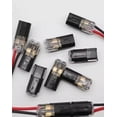 Double-Wire Plug-in Connector LED Light Strip Connectors 2 Pin, Double ...