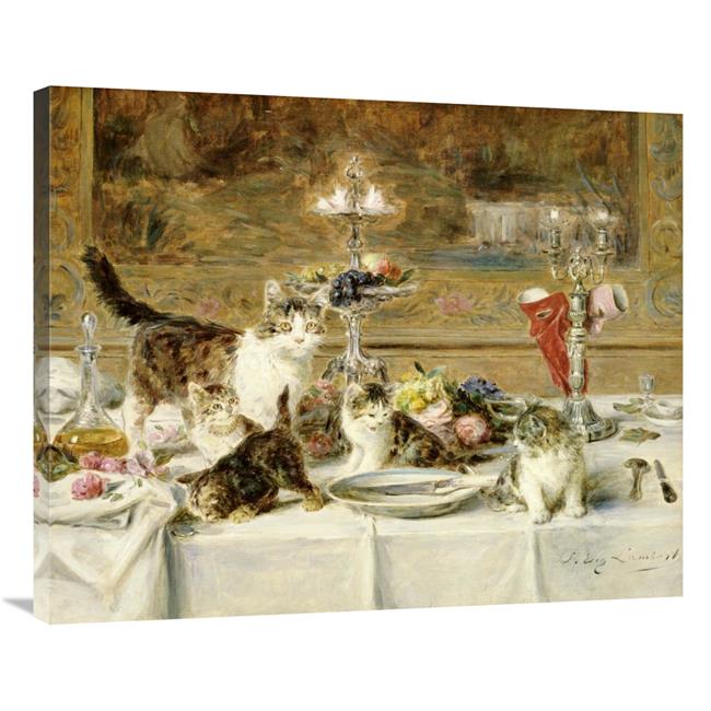 36 in. After Dinner Art Print - Louis Eugene Lambert - Walmart.com