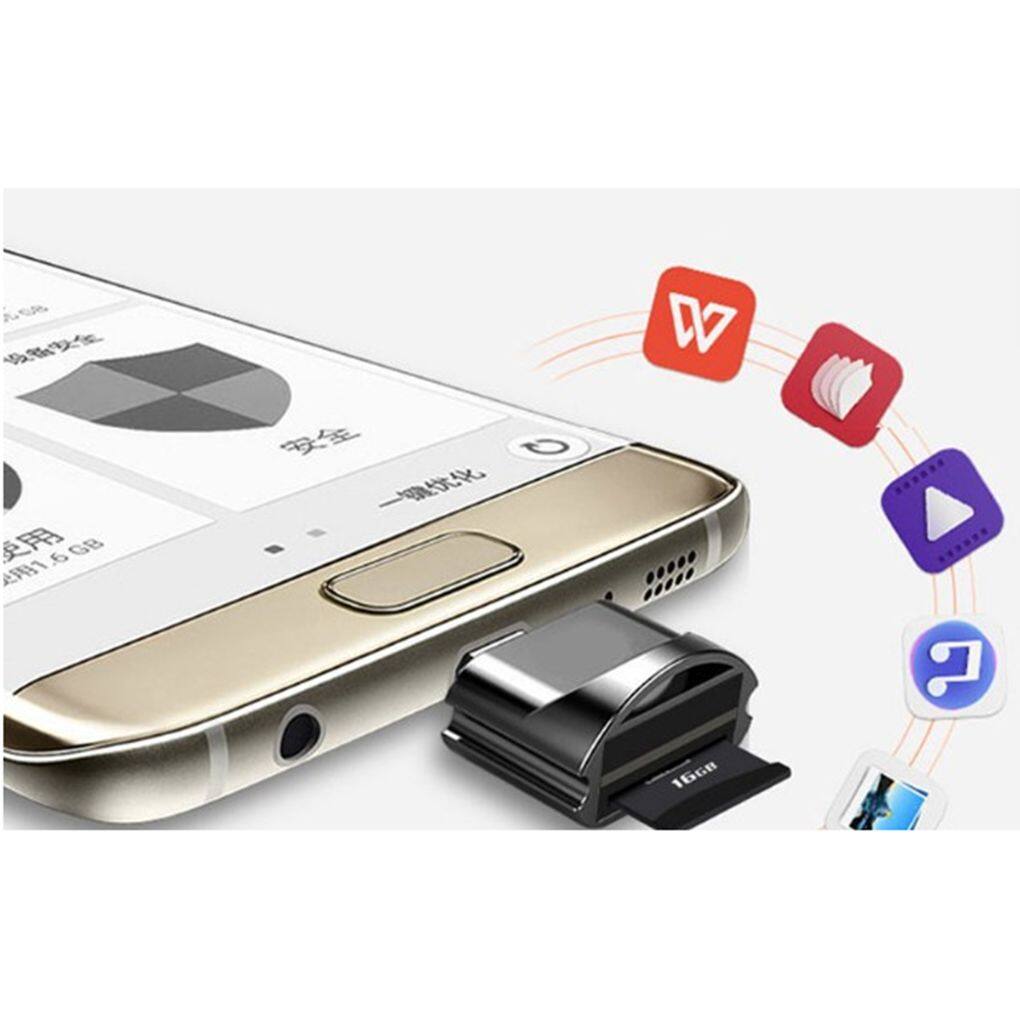 High Speed USB 3.1 Phone Camera TF TF card reader Mini Card Reader OTG ...