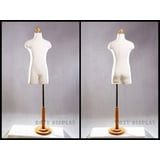 Child Mannequin 6-8 Years, Adjustable Dress Form Display, Jersey Cover ...