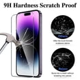 3 Pack ( iPhone 17 Pro ) Tempered Glass Screen Protector Clear, High ...