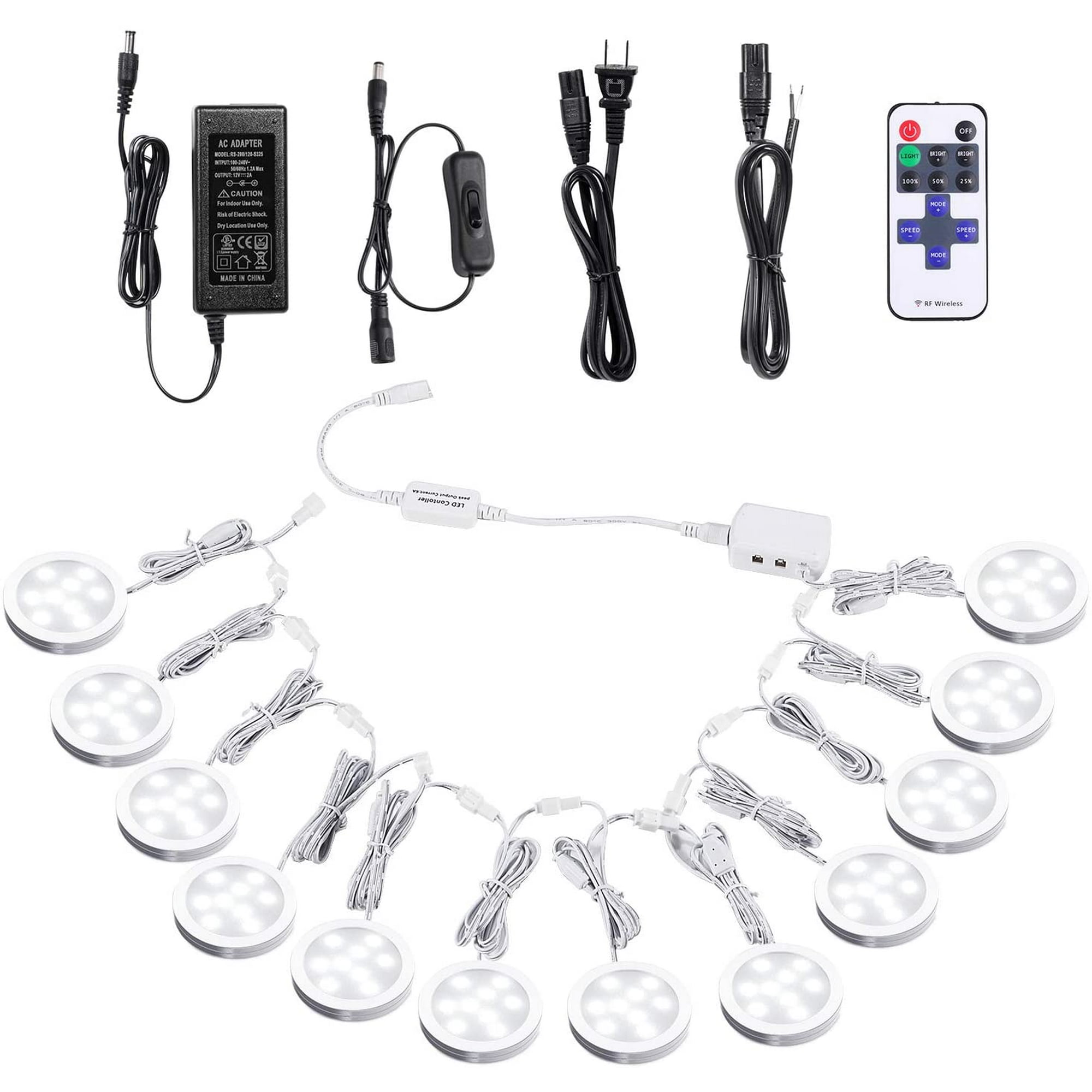 Hardwired Under Cabinet Puck Lights | Shelly Lighting