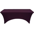 Your Chair Covers - 6 FT Durable Rectangular Spandex Table Cover ...