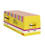 Post-it Super Sticky Notes - Summer Joy Collection - 3" x 3" Plain, 24 ...