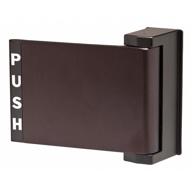Kaba Ilco Deadlatch Push/Pull Paddle, Bronze 459-02-00-313 - Walmart.com