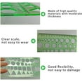 Circle Templates Geometric Drawings Drafting Stencils Measuring Tools ...