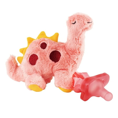 Dr. Brown's Baby Lovey Pacifier Holder & Teether Clip, Soft Plush ...