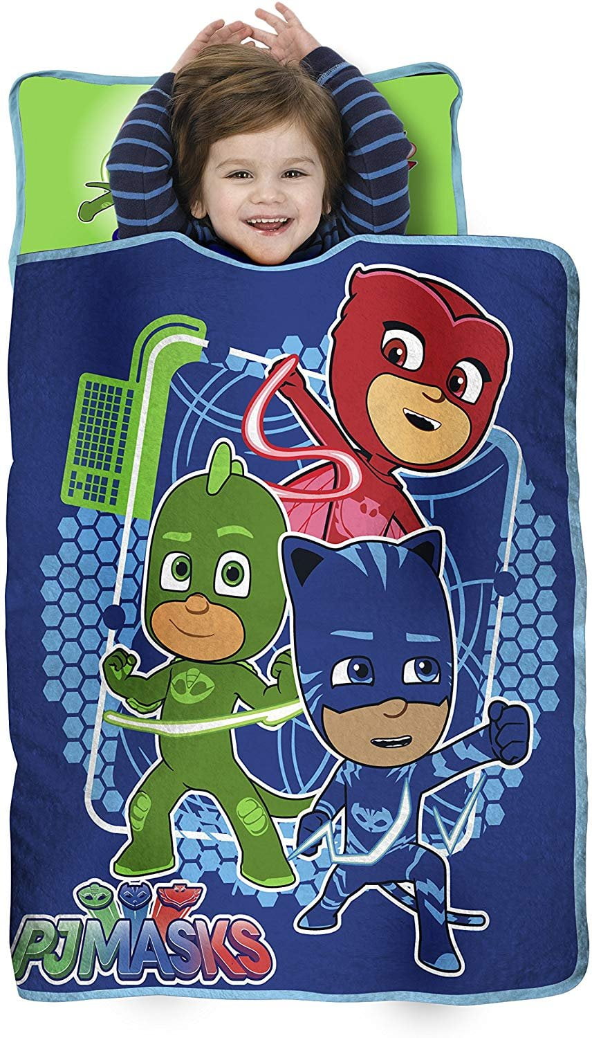 PJ Masks 'All Shout Hooray!' Toddler All-in-One Nap Mat - Walmart.com