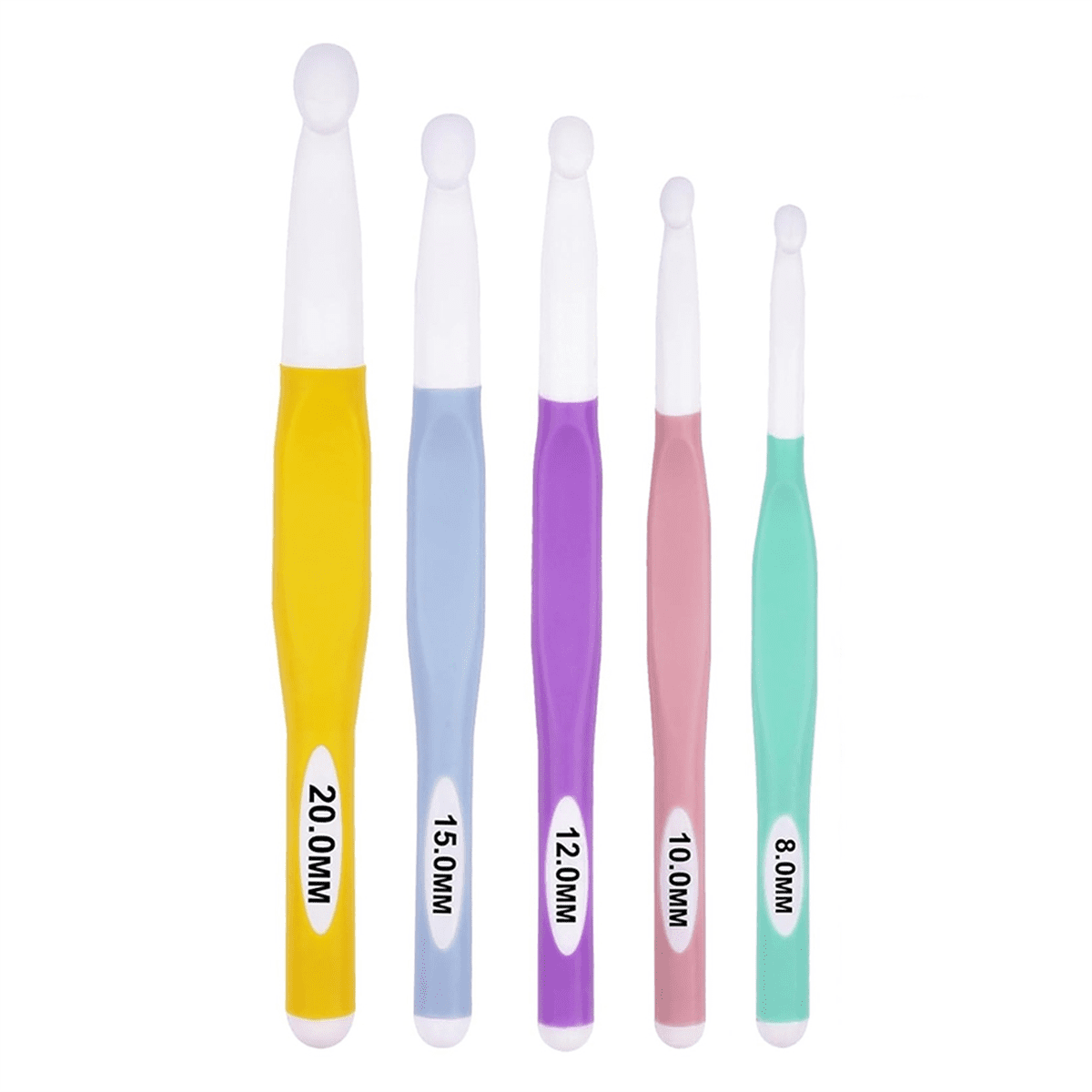 Click here for Unbranded 5 Pcs Crochet Hook Set  Large Ergonomic... prices