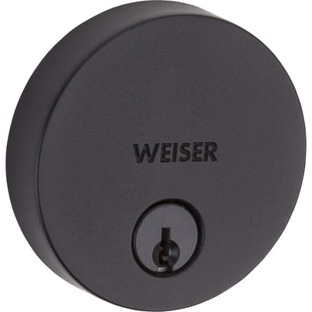 sinda Modern Circular Black Deadbolt, ANSI/BHMA Grade 1 Low Profile ...