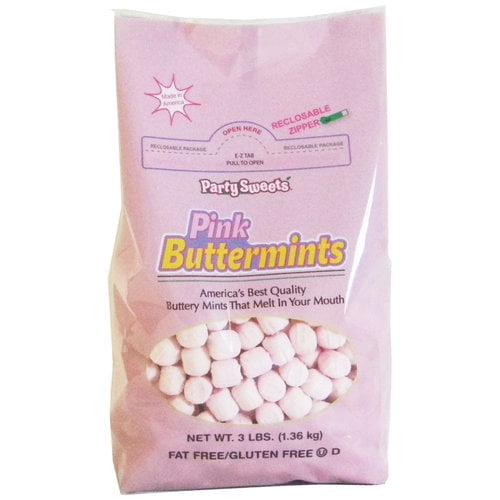 Pink Buttermints 2.75 Lbs Bulk Bag - Walmart.com - Walmart.com
