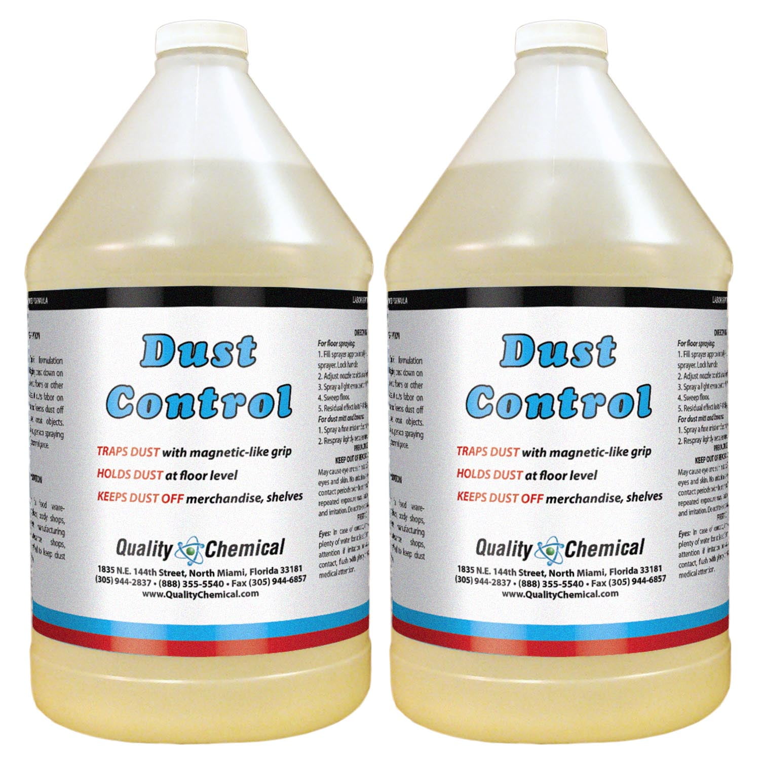 Dust Control Solution - 2 gallon case - Walmart.com