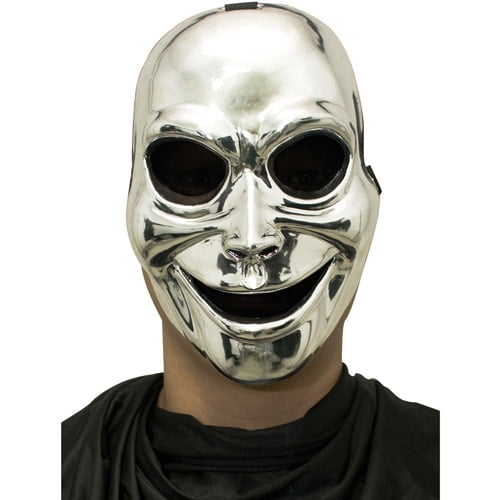 Sinister Ghost Silver Mask Adult Halloween Accessory - Walmart.com