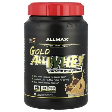 AllMax Isoflex Protein Powder, Zero Carb, Cookies & Cream, 2 Lb ...