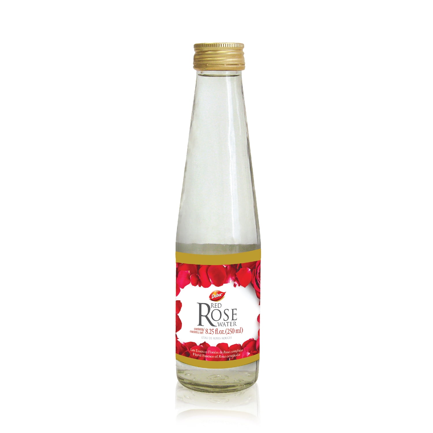 Dabur Red Rose Water - 8.25 fl. oz. (250 ml) - Walmart.com