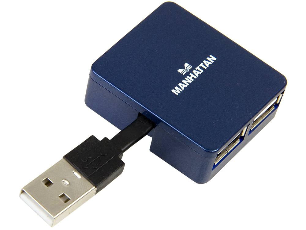 Hub USB Micro de 4 Puertos Manhattan 160605 | Bodega Aurrera en línea