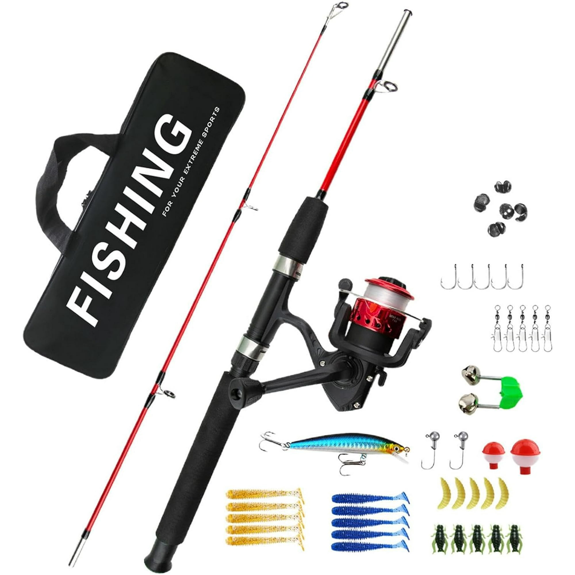 Click here for Unbranded Yazoeia Kids Fishing Rod Set Fiberglass... prices