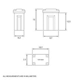 30 Amp M-Case Micro FMM Fuse 15mm for Pickup Trucks, Cars and SUVs (30A ...