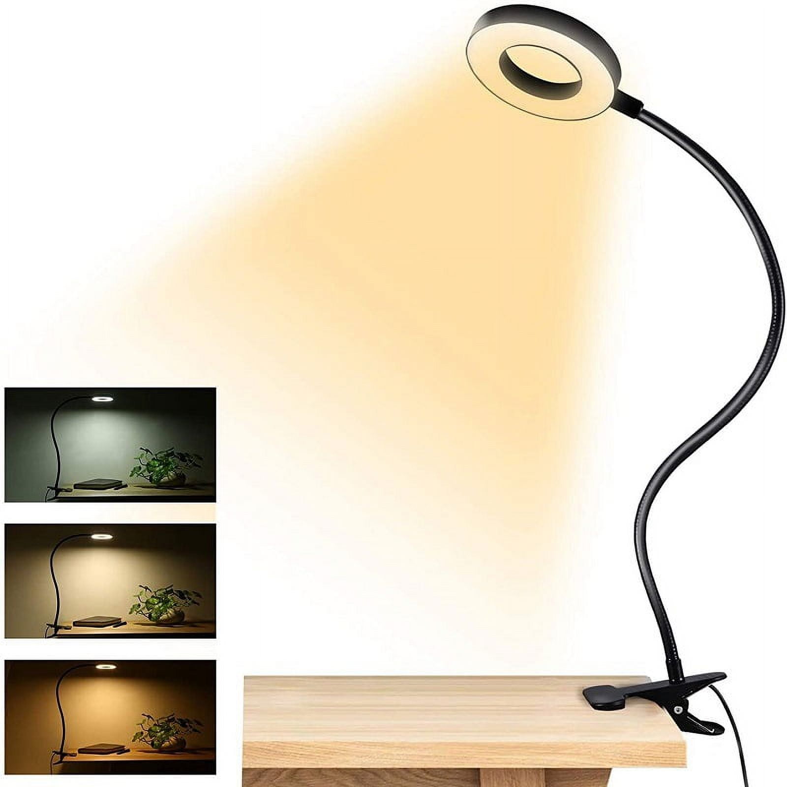 Click here for Falco Gear Black Clip-On Table Lamp With 48 Leds... prices