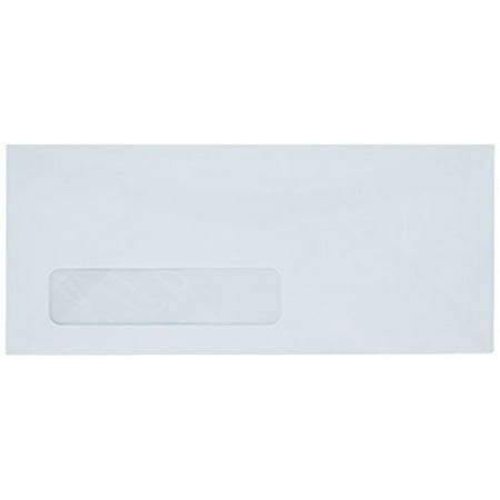 #10 White Left Window Envelopes - Size 4 1/8 X 9 1/2 - 24lb. - 100 ...