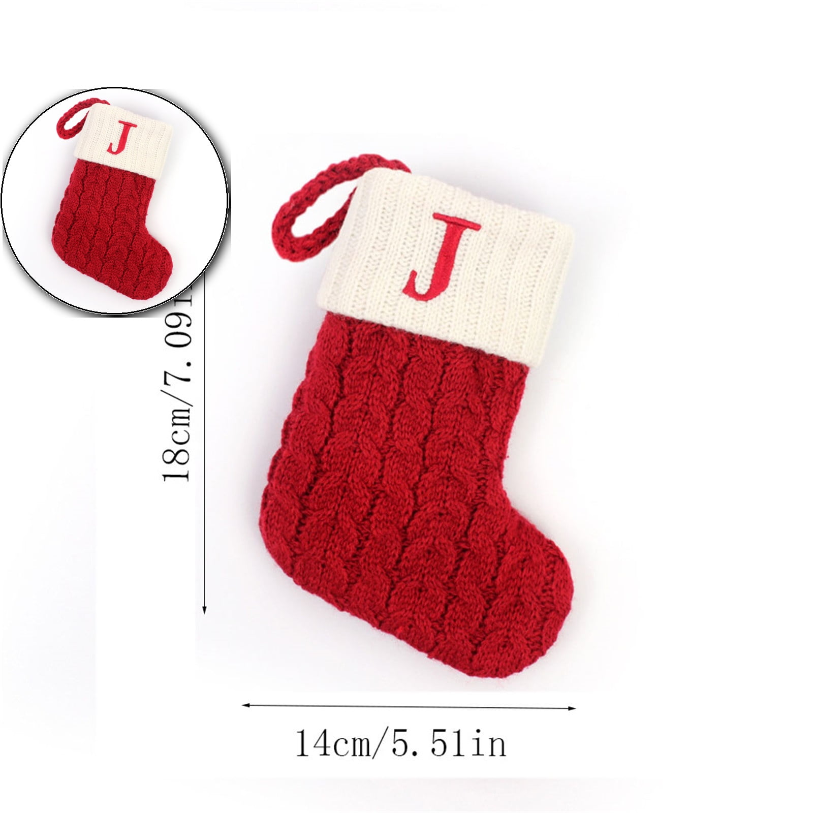 Click here for Dvruxg Christmas Stockings With Initials  Small Em... prices