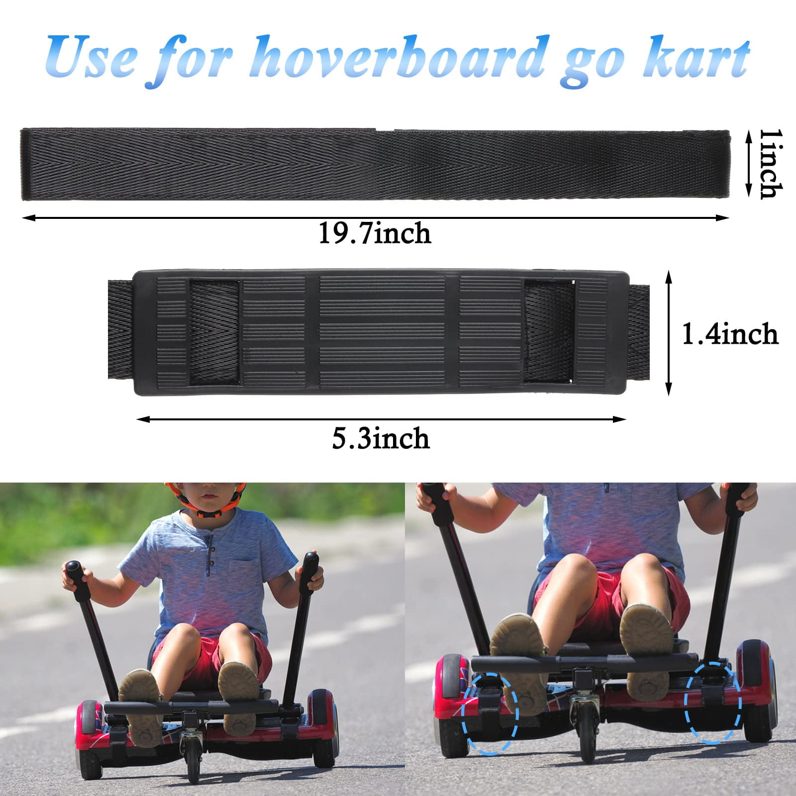 Click here for Unatoiry 8pieces Replacement Straps For Hoverboard... prices