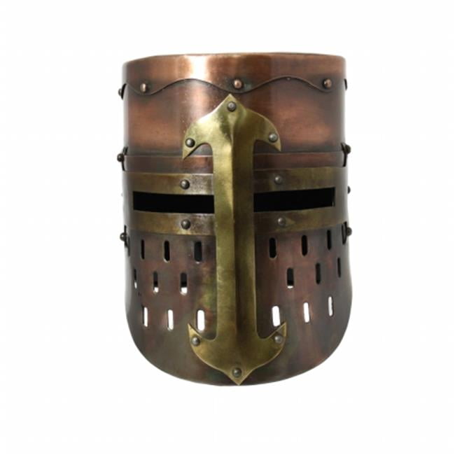 EcWorld Enterprises 8880600 Antique Replica Medieval Armor Pot Helmet ...