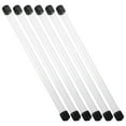 BESTYASH PVC Acrylic Transparent Round Storage Tubes with Lids, Simple ...