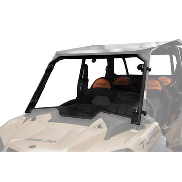 Tusk Utv Folding Glass Windshield With Windshield Wiper For Polaris Rzr ...