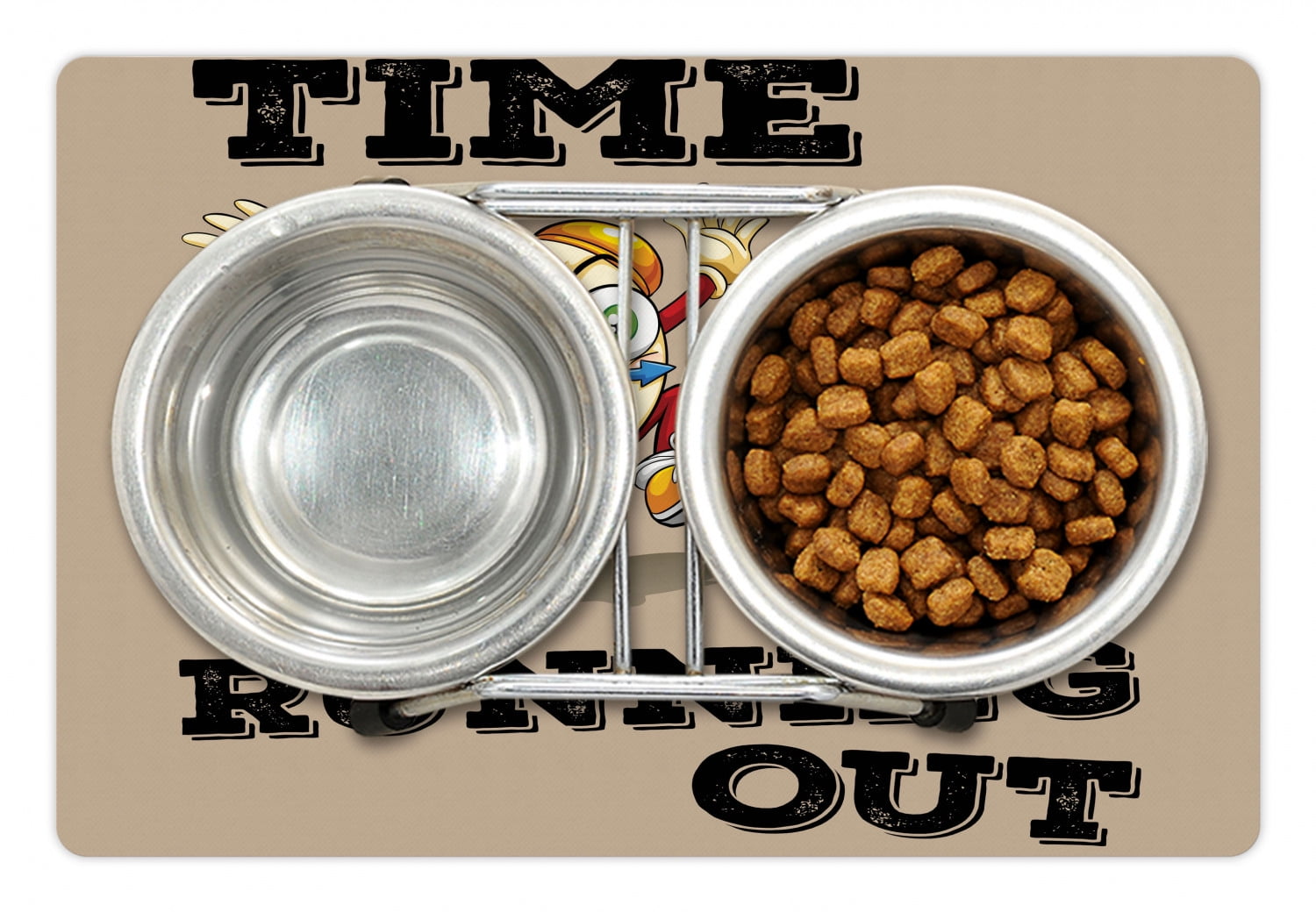 Time out Pet Mat for Food and Water, Crazy and Funny Alarm Clock ...