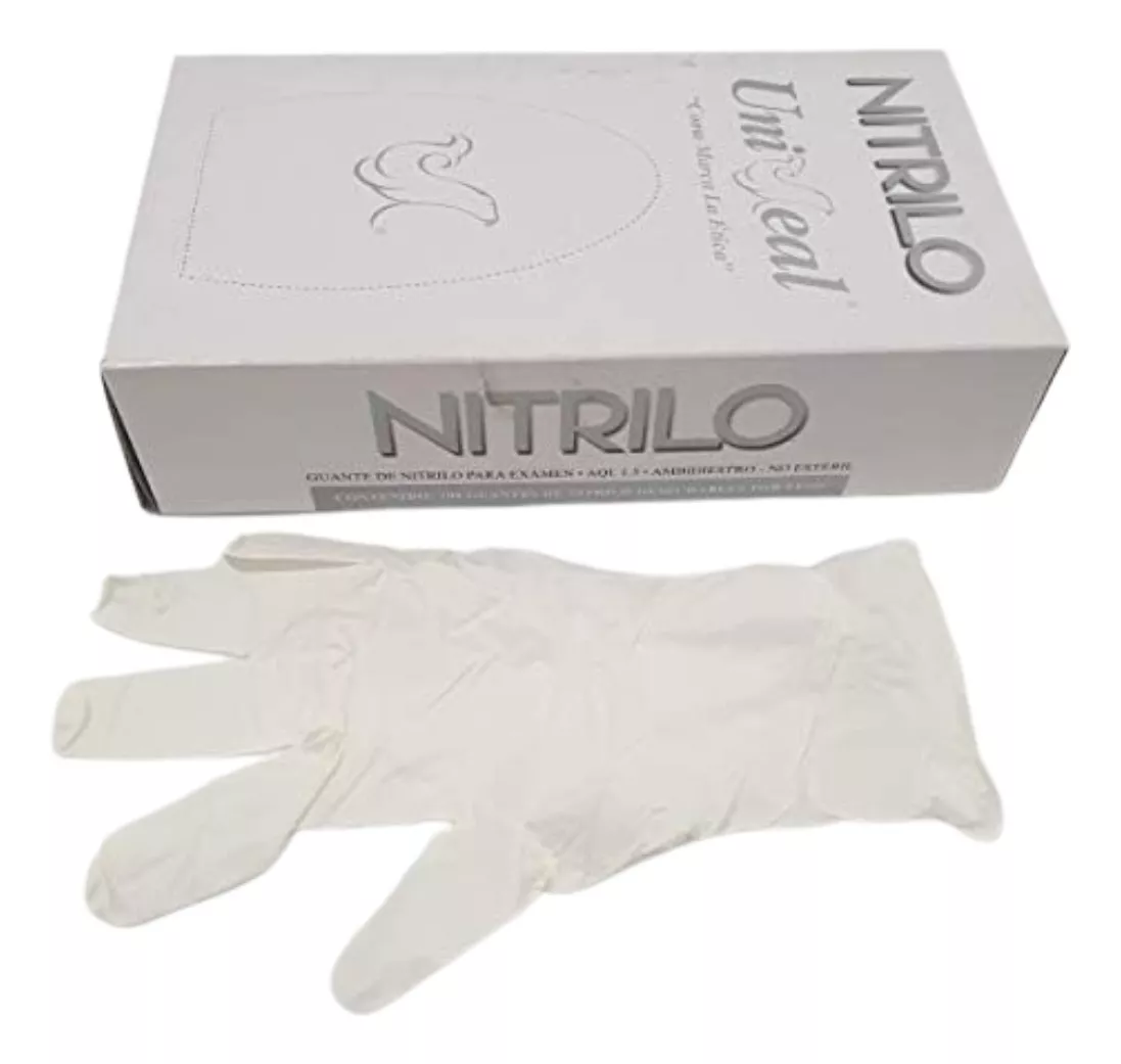 Guantes De Nitrilo Uniseal Colores Y Tallas 100pz | Bodega Aurrera en línea