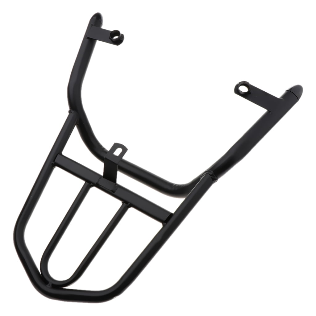 Metal Rear Rack Carrier Luggage Support Black - Walmart.com