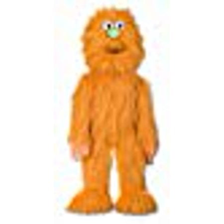 30" Orange Monster Puppet, Full Body Ventriloquist Style Puppet ...